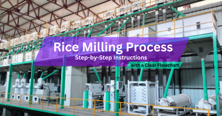 Rice Milling Process: Step-by-Step Instructions with Flowchart